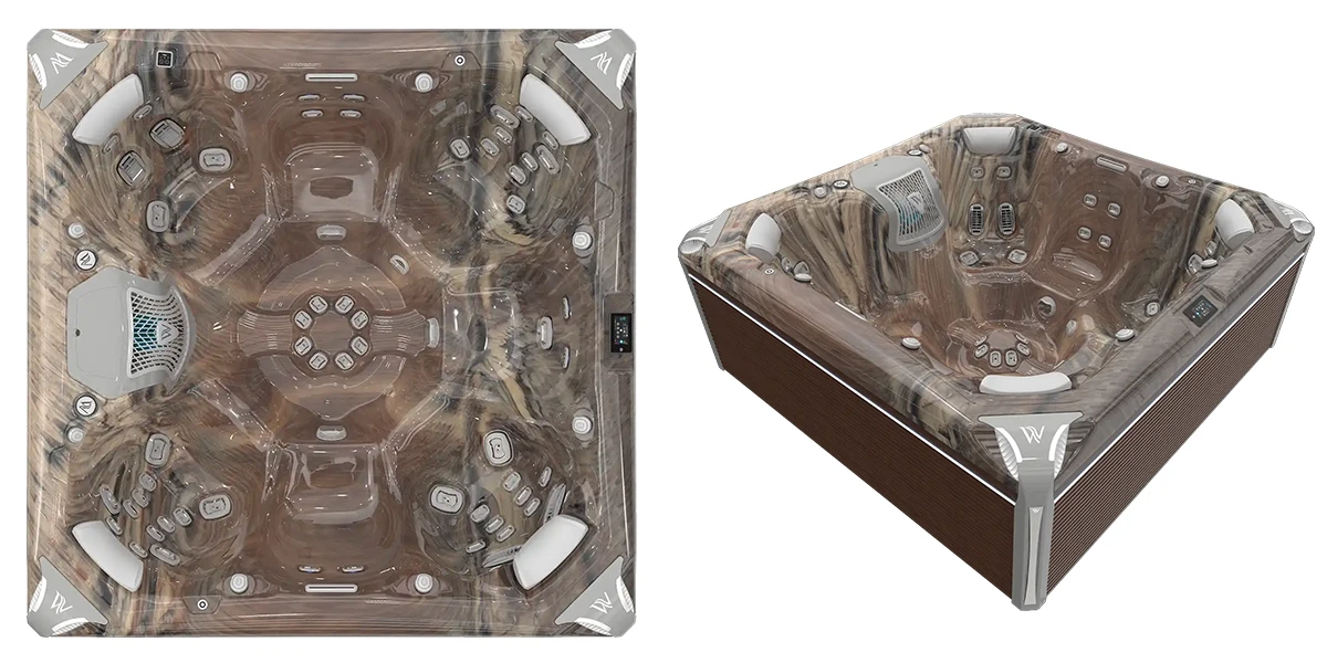 Oasis Hot Tub & Sauna | Wellis Peak Life Series Elbrus