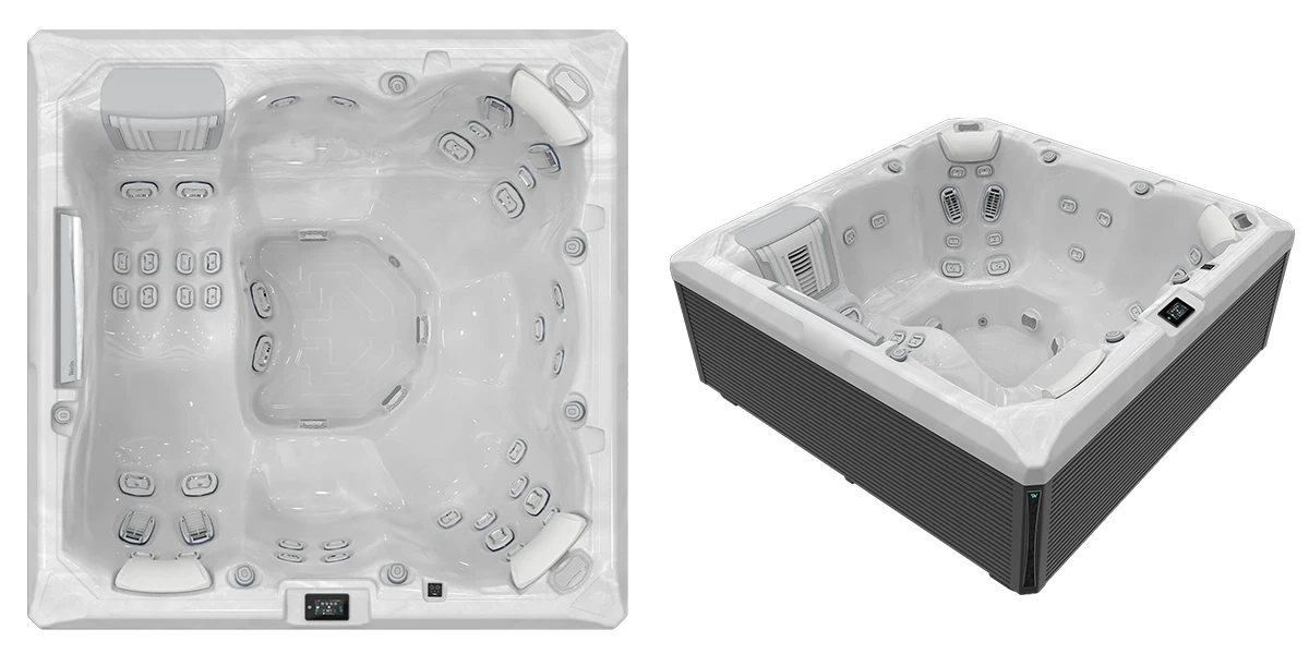 Oasis Hot Tub & Sauna | Wellis Peak Life Series Atlas