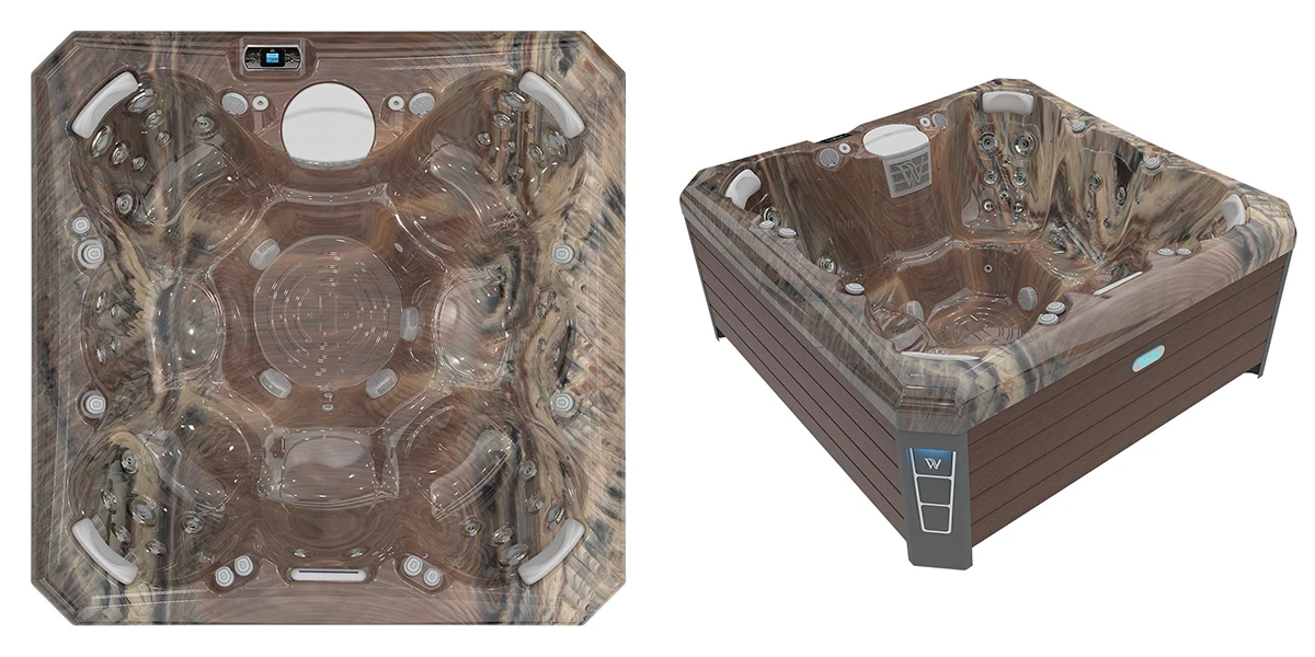 Oasis Hot Tub & Sauna | Wellis City Life Series Lima